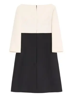 Valentino Garavani Wool And Silk Mini Dress