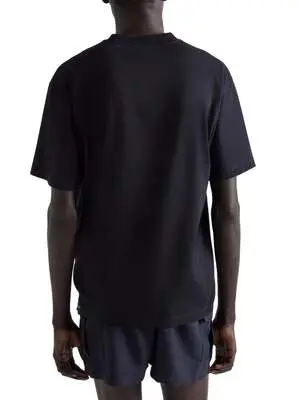 Prada Cotton T-shirt With Embroidered Logo