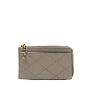 Saint Laurent Grey Wallets & Purses - Gray