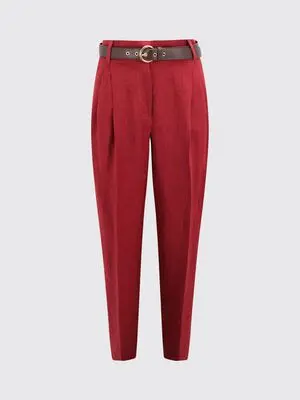 Max Mara Belted Trousers - Brown