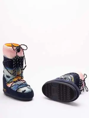Moon Boot Mb X Guest In Residence Icon High Postcard` Boots - Multicolor