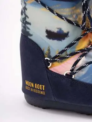 Moon Boot Mb X Guest In Residence Icon High Postcard` Boots - Multicolor