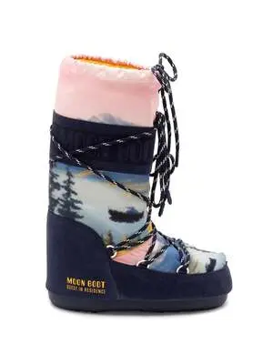 Moon Boot Mb X Guest In Residence Icon High Postcard` Boots - Multicolor