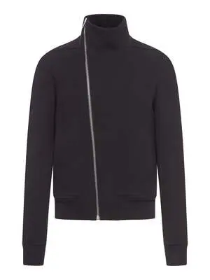 Rick Owens Bauhaus Zip-up Hoodie Jogger - Black