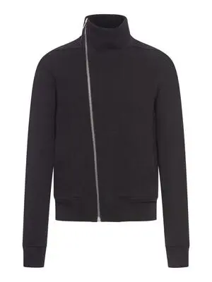 Rick Owens Bauhaus Zip-up Hoodie Jogger - Black