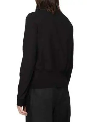 Rick Owens Bauhaus Zip-up Hoodie Jogger - Black