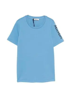 Max Mara Cotton Logo T-shirt - Multicolor