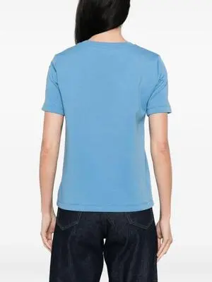 Max Mara Cotton Logo T-shirt - Multicolor