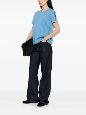 Max Mara Cotton Logo T-shirt - Multicolor