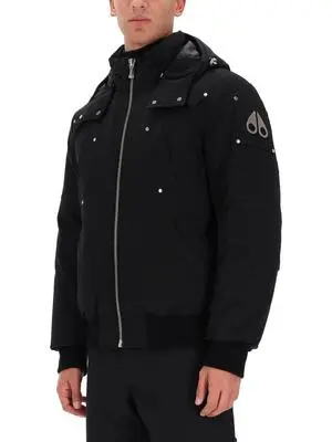 Moose Knuckles Bomber Original Ballistic Neoshear - Black