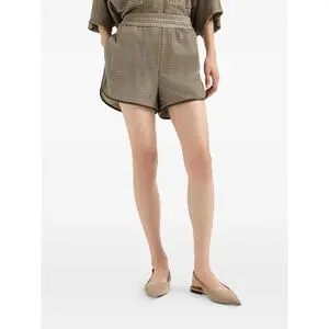 Brunello Cucinelli Neutrals Shorts Short Shorts - Cream