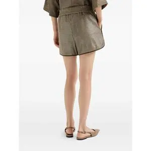 Brunello Cucinelli Neutrals Shorts Short Shorts - Cream