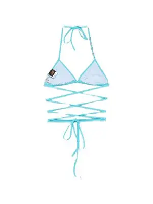 Loewe Triangle Bikini Top - Multicolor