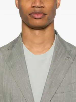 Tagliatore Cotton Tailored Jacket - Multicolor