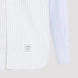 Thom Browne Button Down Shirt - Gray