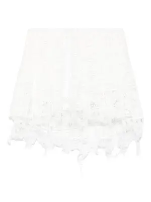 Loewe LOEWE Cotton Mini Skirt Multicolor