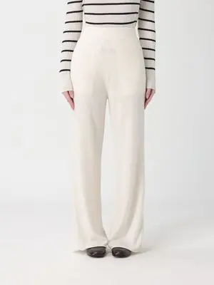 Max Mara Knitted Trousers - White