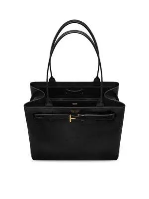 TOM FORD Medium Audrey Hammered Leather Bag