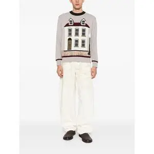 Junya Watanabe Grey Sweaters & Knitwear Jumpers