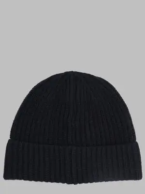 Stone Island Virgin Wool Beanie - Blue