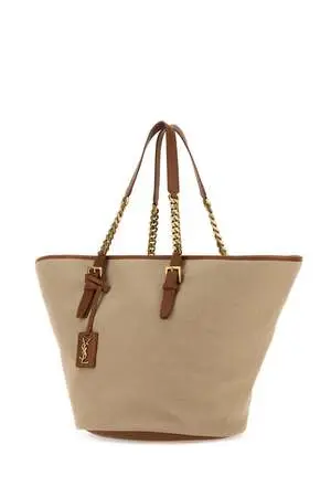 Saint Laurent Canvas Shopping Bag