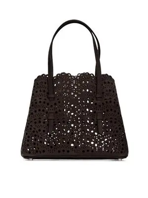 Alaïa Mina 25 Bag In Luxury Suede - Brown
