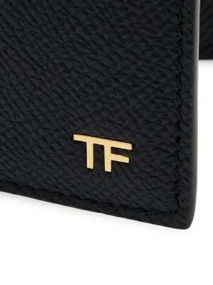TOM FORD T-line Wallet In Hammered Leather