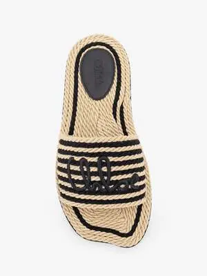 Chloé Recycled Rope Sandals - Multicolor