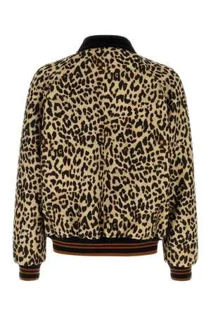 Valentino Garavani Printed Wool Bomber Jacket