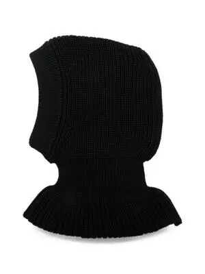 LEMAIRE Wool Ribbed Knit Hood - Multicolor