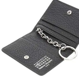 MAISON MARGIELA Leather Cardholder With Key-ring