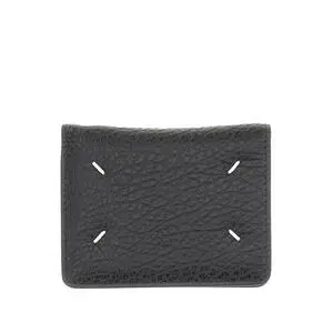 MAISON MARGIELA Leather Cardholder With Key-ring