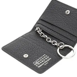 MAISON MARGIELA Leather Cardholder With Key-ring