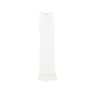 GANNI Neutrals Dresses Day Dresses - Cream