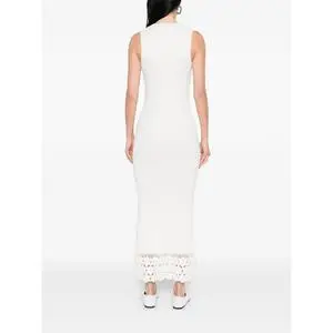 GANNI Neutrals Dresses Day Dresses