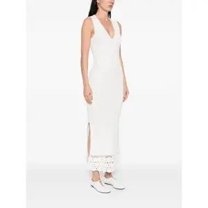GANNI Neutrals Dresses Day Dresses