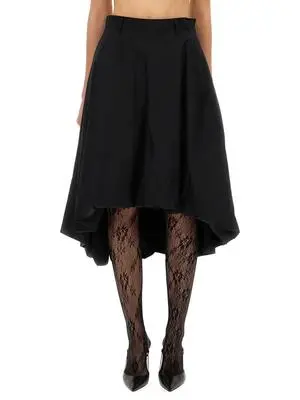 Moschino Cotton Poplin Skirt