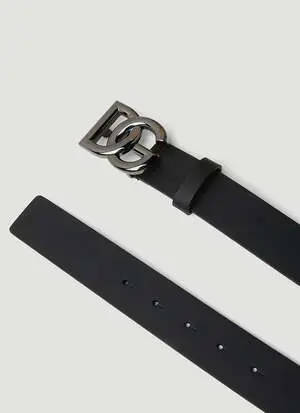 Dolce & Gabbana Logo Plaque Belt