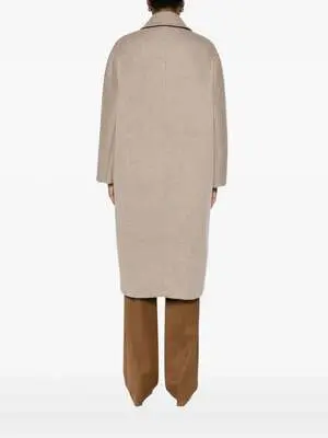 Max Mara Cashmere Double-breasted Coat - Multicolor