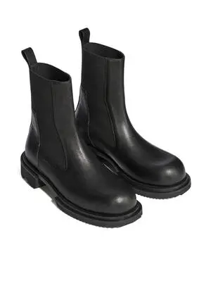 Rick Owens Bogun Leather Boots