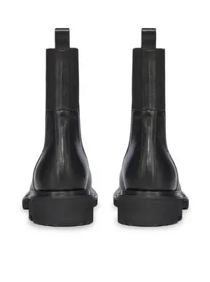 Rick Owens Bogun Leather Boots
