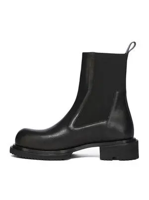 Rick Owens Bogun Leather Boots