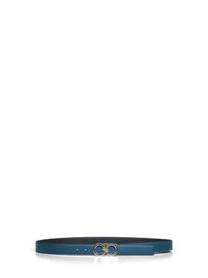 FERRAGAMO Two-tone Gancini Reversible Belt