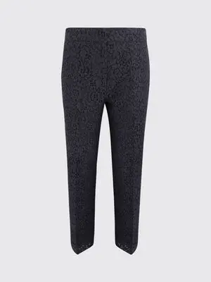 Max Mara Classic Lace Trousers - Blue
