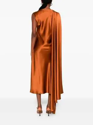 Max Mara Edolo Midi Cocktail Dress - Multicolor
