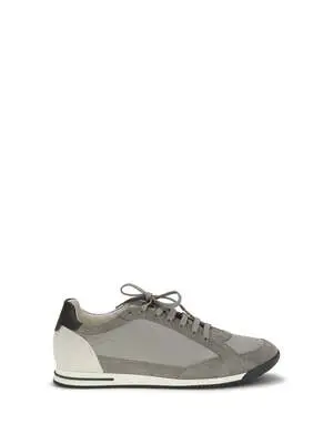 Brunello Cucinelli Deer And Suede Sneakers