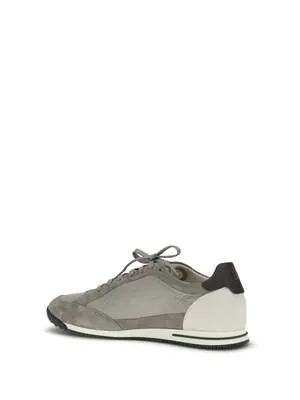 Brunello Cucinelli Deer And Suede Sneakers