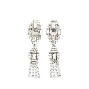 Alessandra Rich Earrings - Silver