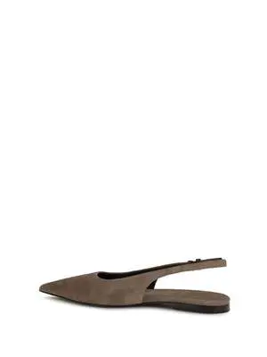 Brunello Cucinelli Suede Ballerinas