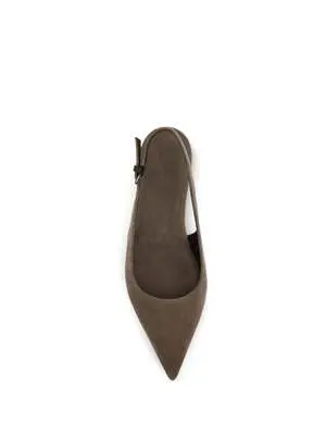 Brunello Cucinelli Suede Ballerinas